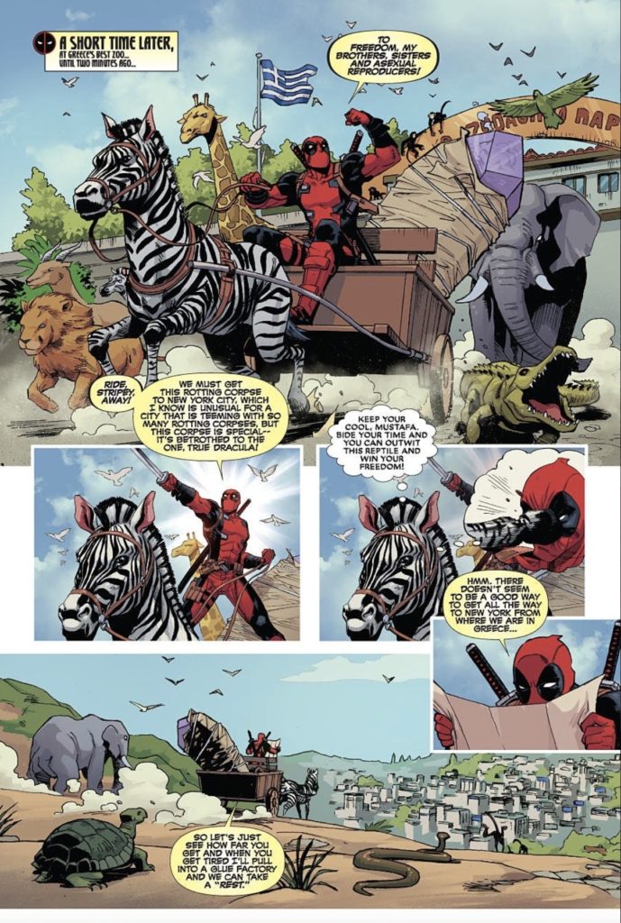 Review: Deadpool: Dracula's Gauntlet #1 and 2 - Comics History